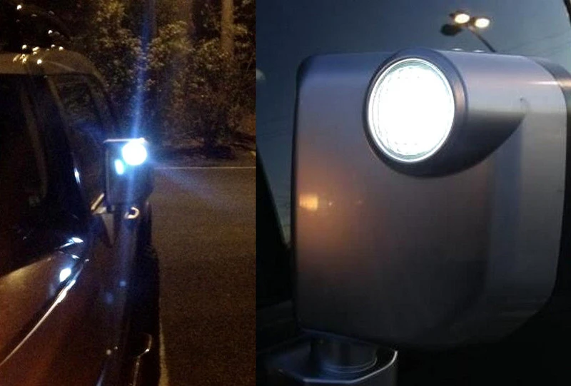 Super Bright LED Side Mirror Puddle Spot lights for 2007 2014 Toyota FJ ...