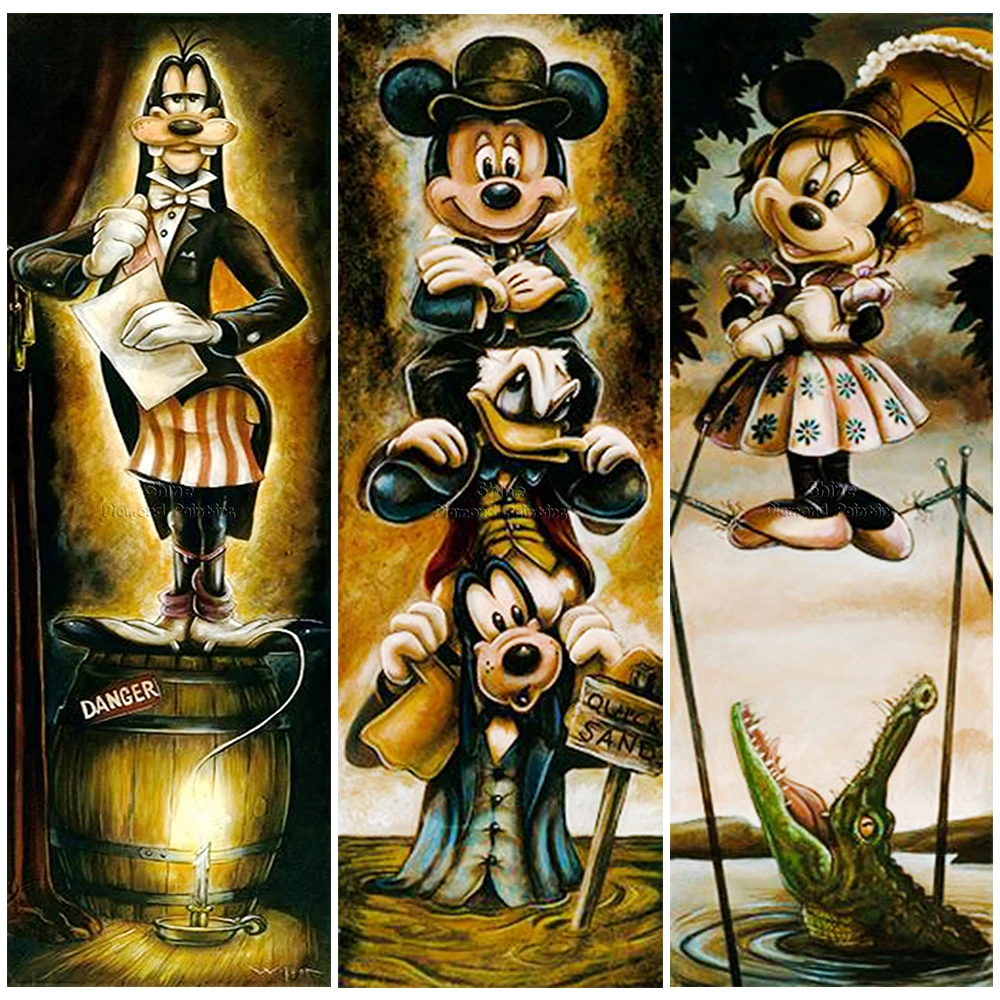 Diamond-Painting-Mickey-Mouse-Goofy-Magic-Disney-Square-Circle-5D-DIY ...