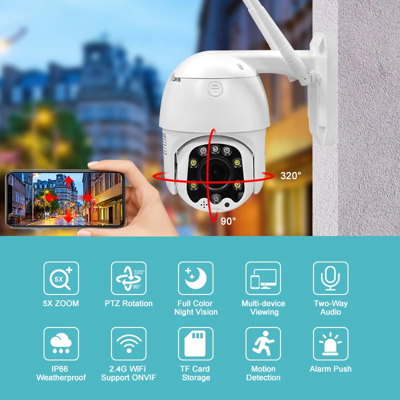 5MP-Wireless-Wifi-Security-Camera-1080P-HD-5X-Optical-Zoom-PTZ-Speed ...