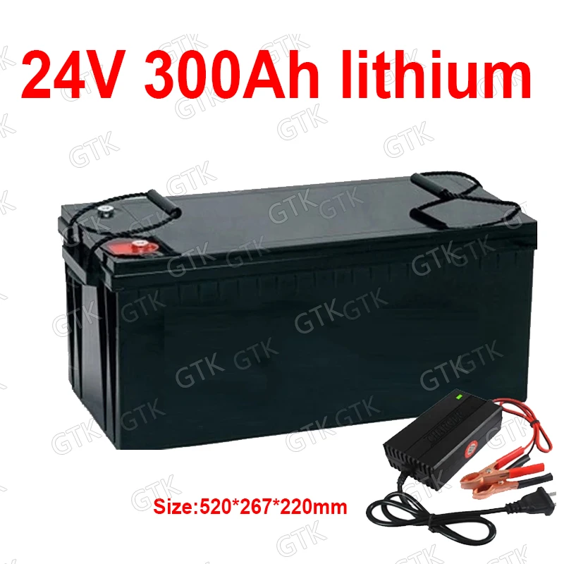 Waterproof 24v 300ah Lithium Ion Battery Bms 24v 400ah Li Ion Battery ...