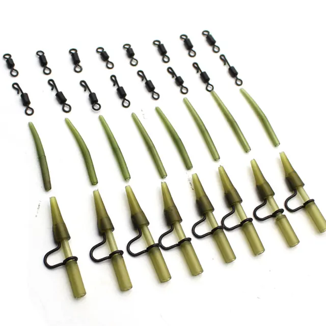 Lead Clips Quick Change Swivels 32-Piece Carp Fishing End Tackle Set ...