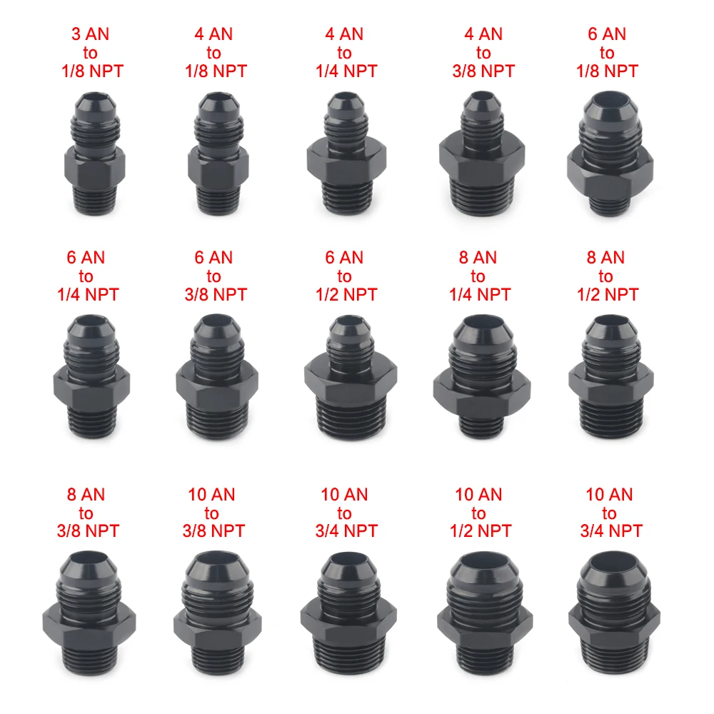 Aluminum-AN3-AN4-AN6-AN8-AN10-AN12-To-NPT-Straight-Fuel-Hose-Adapter ...