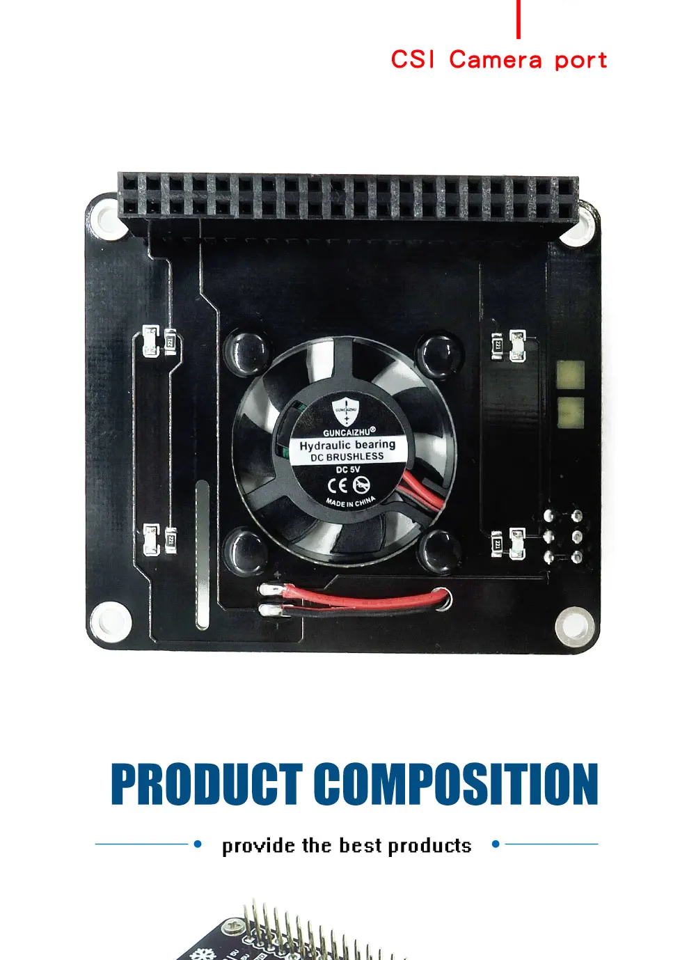 "Extension Gpio avec refroidissement et LED" - Test et Avis