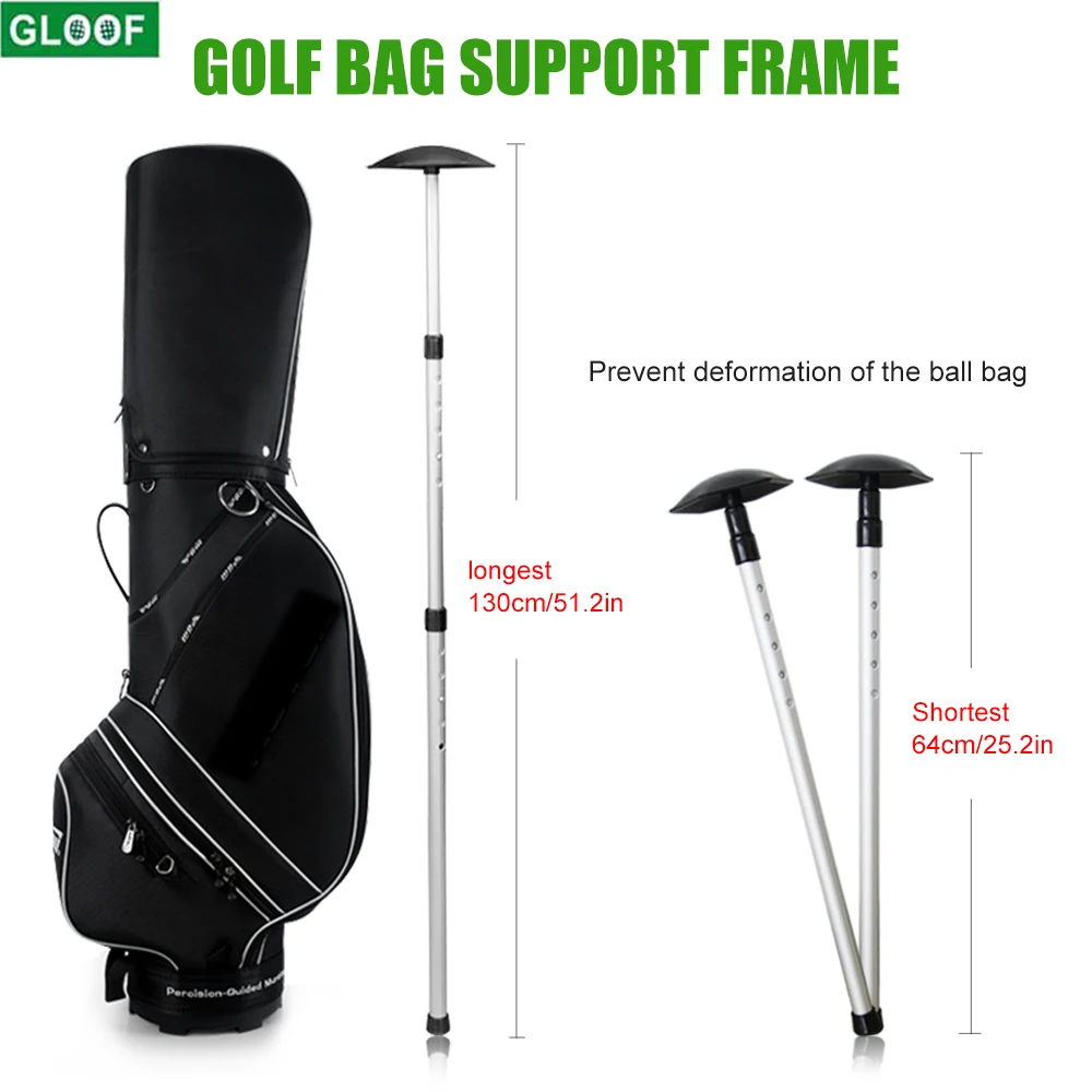 Golf Travel Bag Support Rod, Aluminum, Adjustable Golf Travel Cover ...