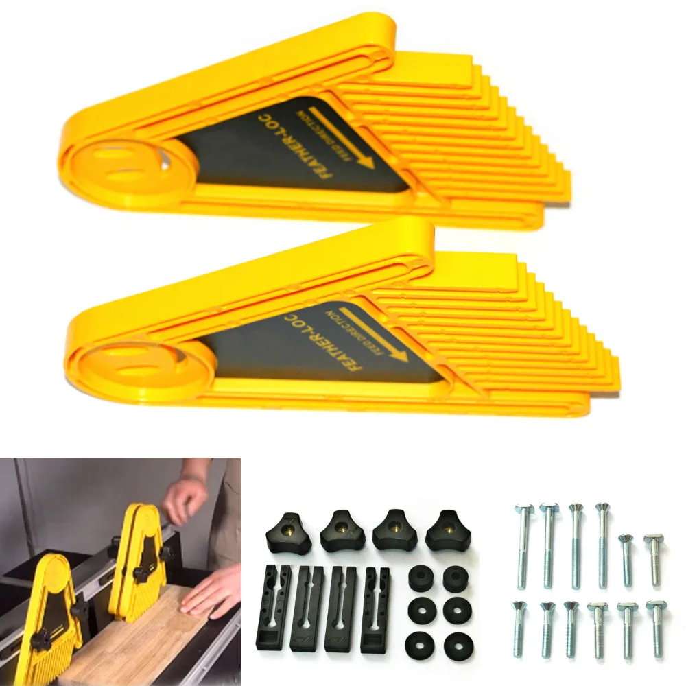 One Pair Of Multi purpose Feather Loc Boards for Router Tables Table ...