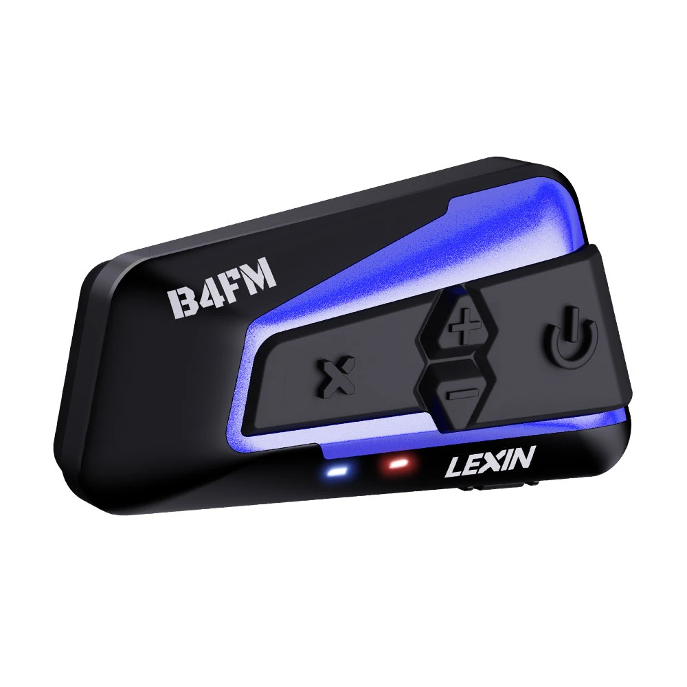 Lexin Lx-b4fm-x For 10 Riders Intercom Motorcycle Bluetooth Helmet ...