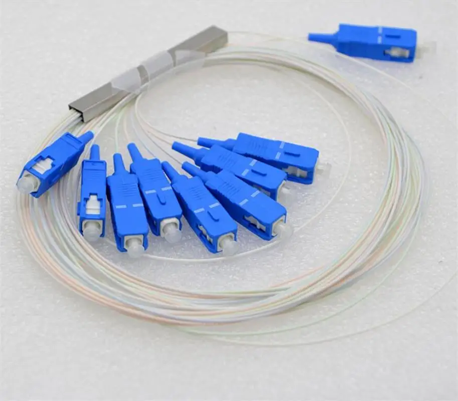 20pcs-1x8-Splitter-8-Channels-Splitter-1x8-SC-APC-Blockless-Micro-Type ...