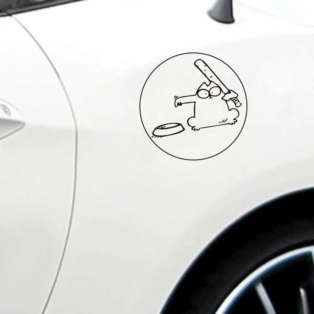 Baseball-begging-cat-automobile-decor-Car-Sticker-Decals-decor ...