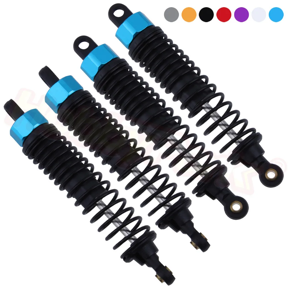 4pcs 98mm Plastic Body Shock Absorber Damper 06002 For Redcat Hsp ...