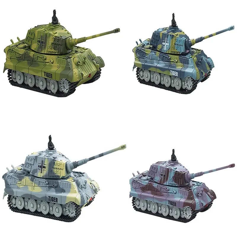 New Radio Remote Control Simulation Tanks 2203 1:72 Scale 4CH Mini RC ...
