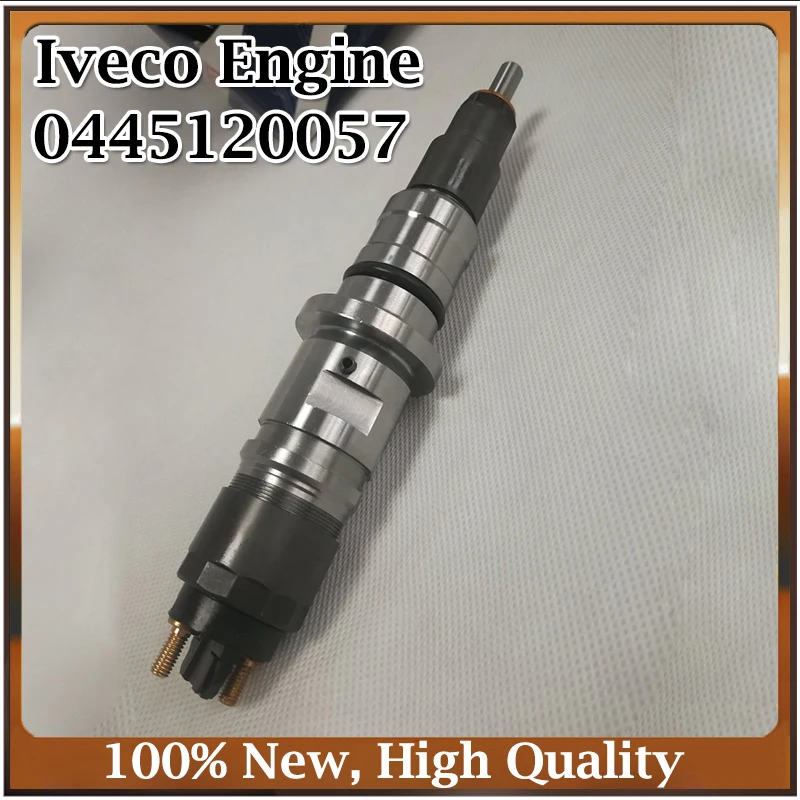 New-Common-Rail-Diesel-Fuel-Injector-0445120057-504091505-For-Iveco ...