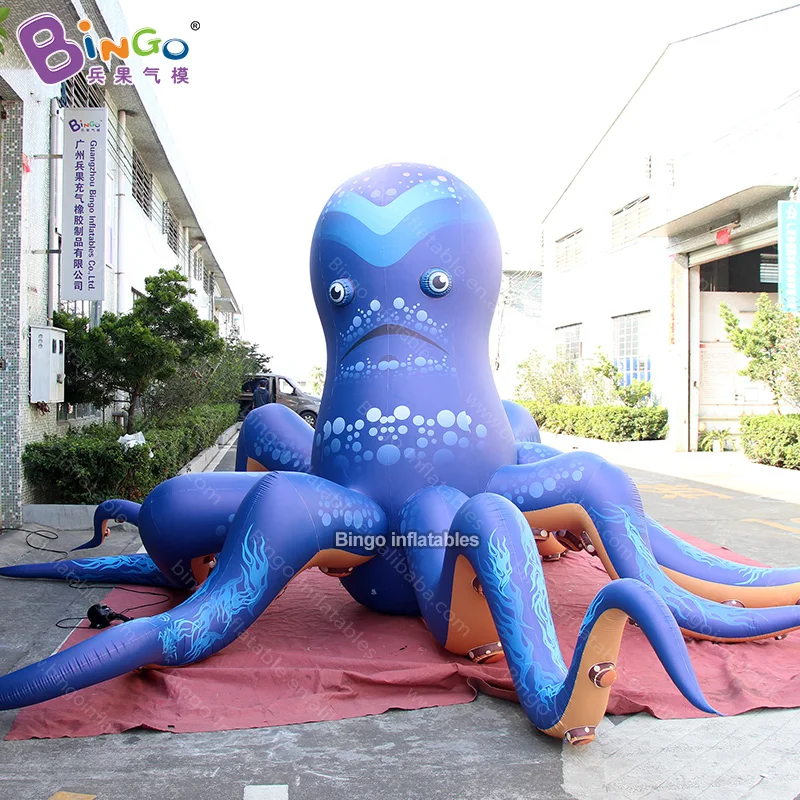 Commercial 6x3 Meters Inflatable Octopus For Outdoor Decoration / Giant ...