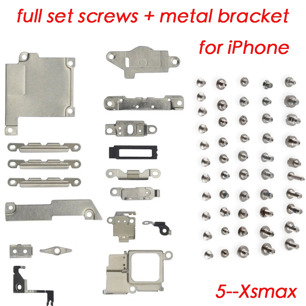 Full Set Small Metal Internal Bracket parts + Completely Screws For ...