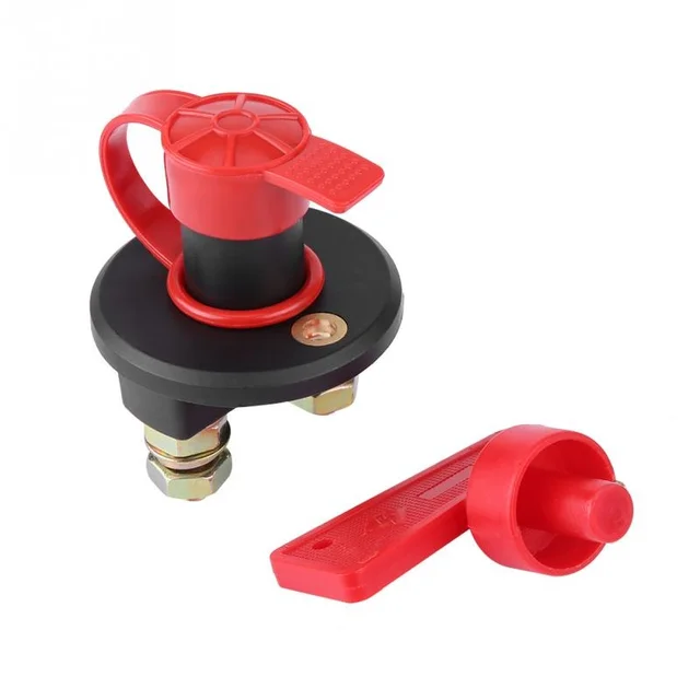 12V/24V Universal Car Battery Disconnect Switch Power Isolator Cut Off ...