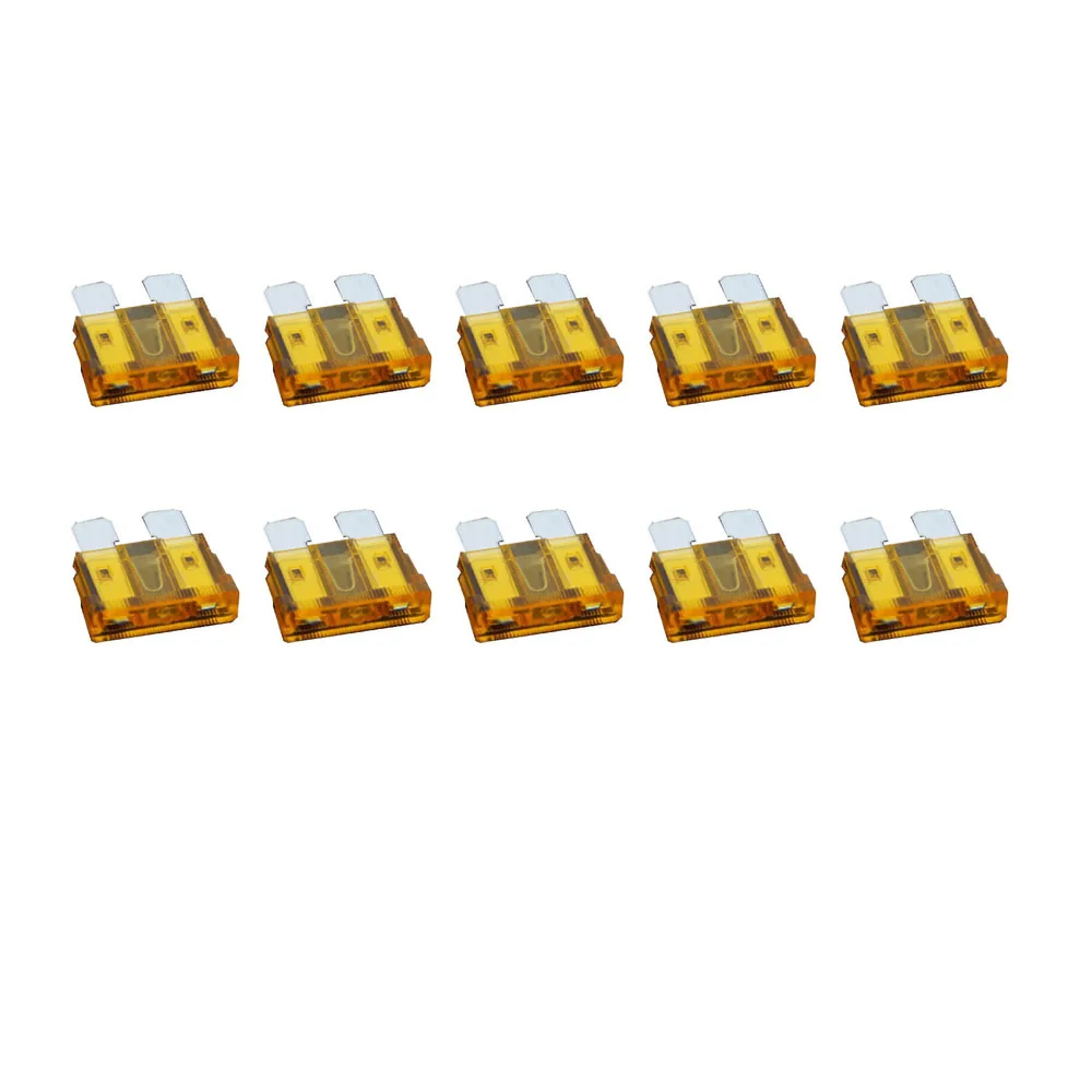 10PCS-5A-Medium-size-Auto-fuse-Automotive-Fuses-Blade-The-fuse ...