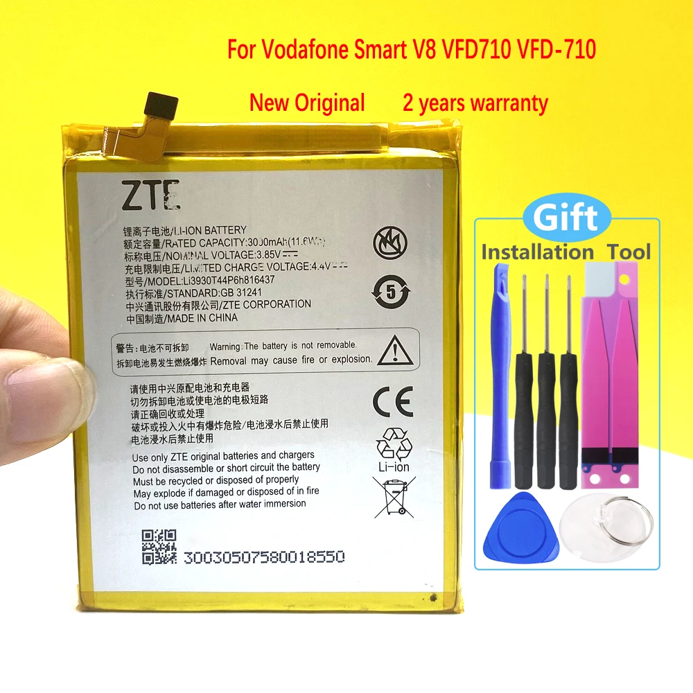 Bater-a-para-Vodafone-Smart-V8-VFD710-Original-de-alta-calidad-3000mAh ...