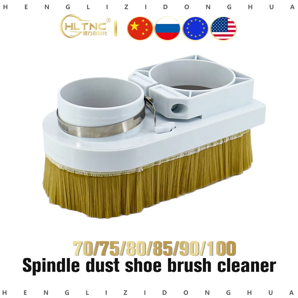 CNC-spindle-shoe-70mm-75mm-80mm-85mm-90mm-100mm-dust-cover-hood-with ...