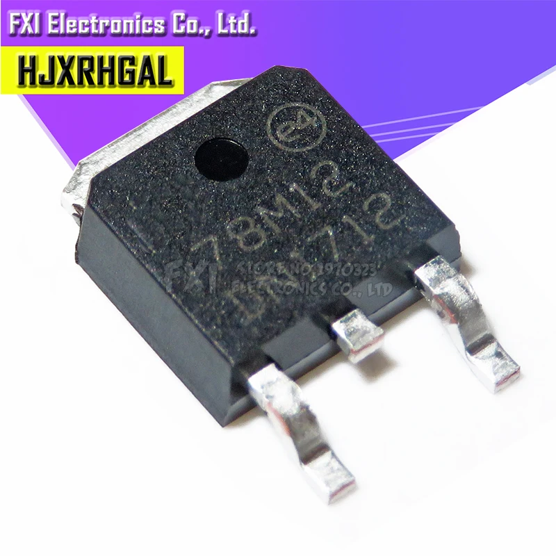 20 piezas 78M12 L78M12CDT L78M12 a 252 2 (DPAK) 12V regulador de voltaje|voltage regulator|12v ...