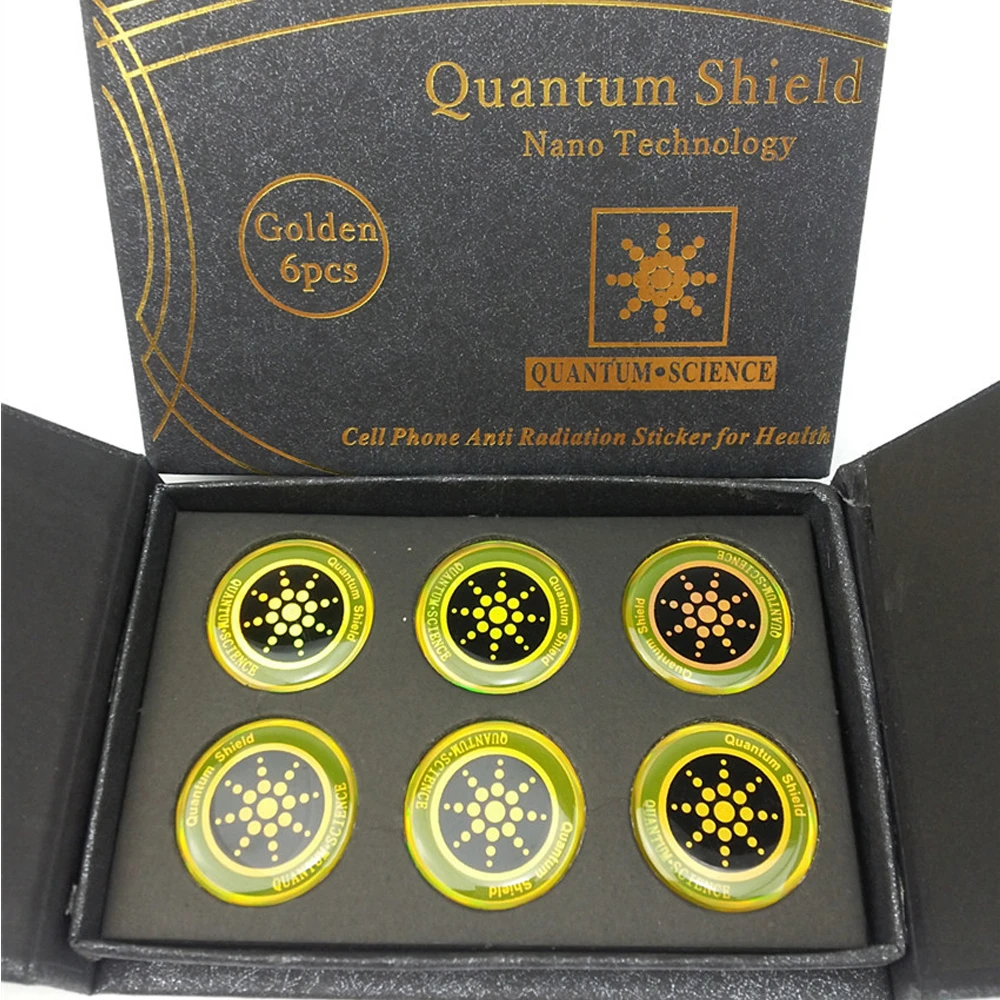 6 stücke Quanten Schild Aufkleber Handy Aufkleber Für Handy Anti ...