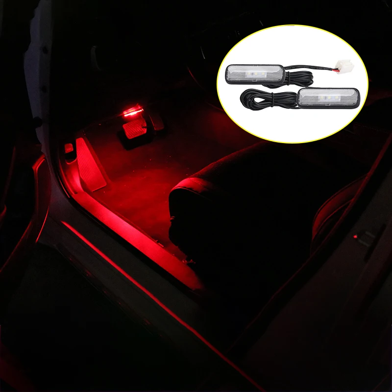 LED-Car-Interior-Atmosphere-Light-Decoration-Lamp-Ambient-Foot-Lights ...