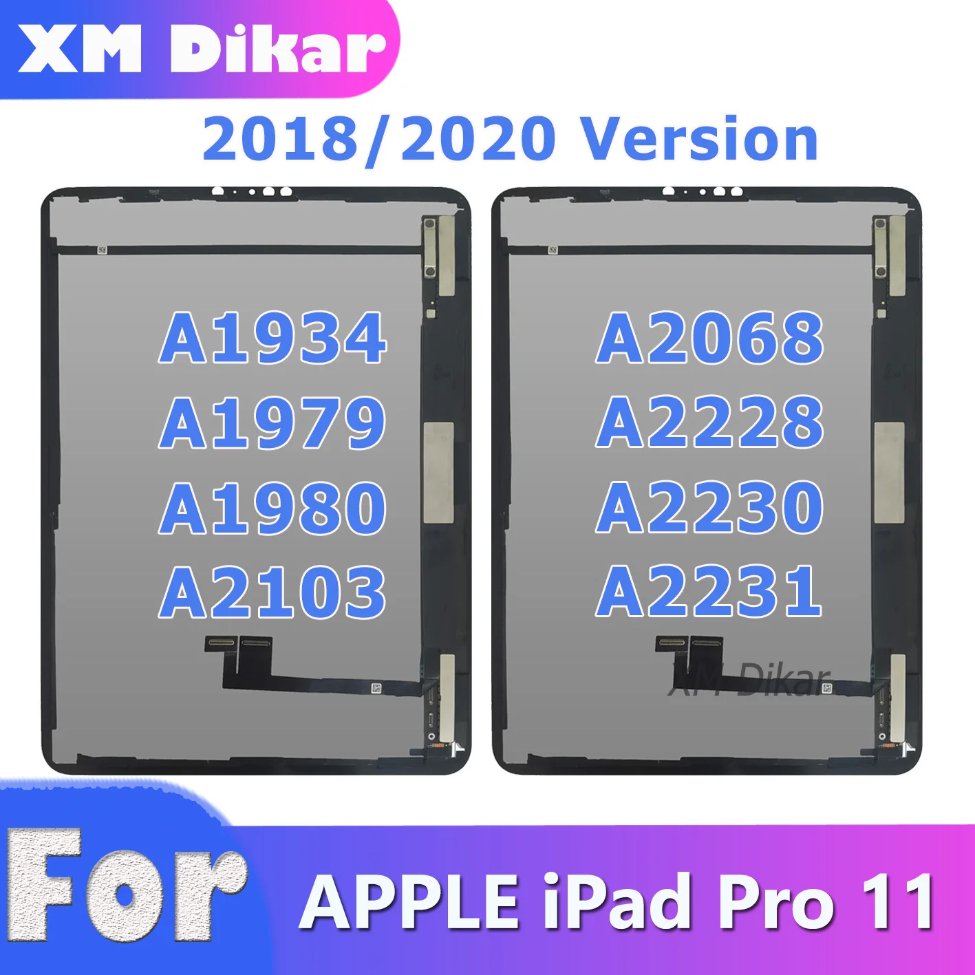 Lcd-para-ipad-pro-11-pro11-a1980-a1934-a1979-2018-a2068-a2230-2020 ...