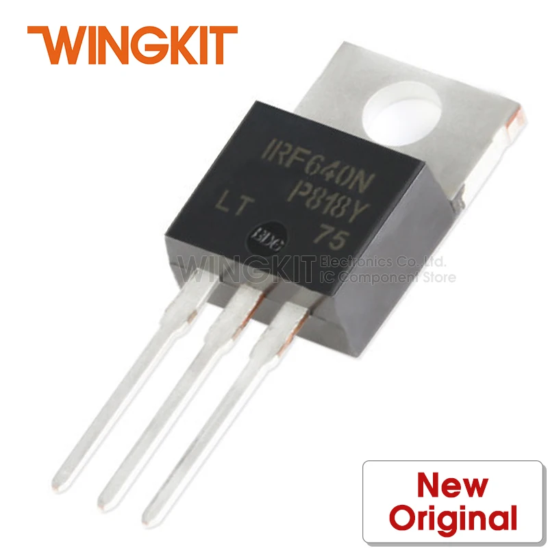 5PCS IRF640NPBF TO220 IRF640N TO 220AB N Channel Power MOSFET 200V/18A ...