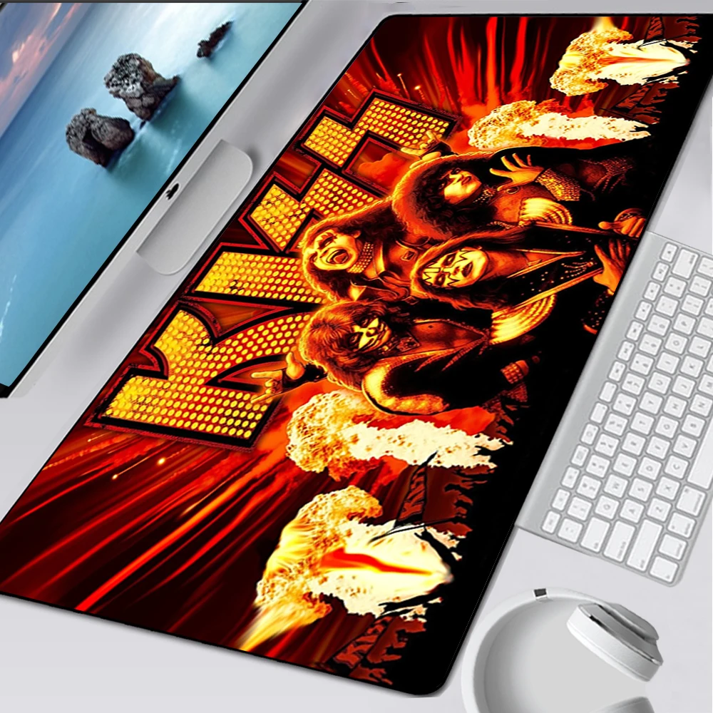 Kiss-Band-Large-Gaming-Mouse-Pad-Computer-Office-Mousepad-PC-Gamer ...