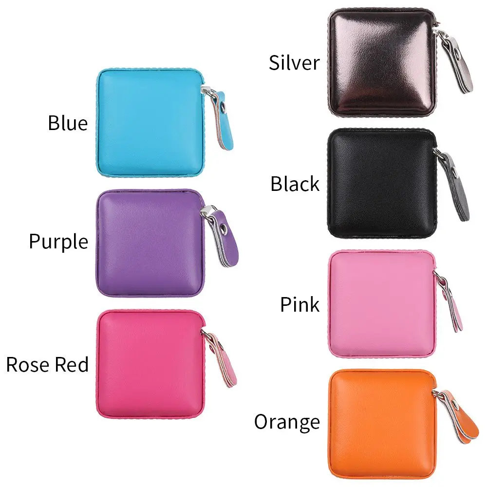 Mètre à ruban,wine red--Ruban à mesurer carré en PU, 1.5m, règle ...