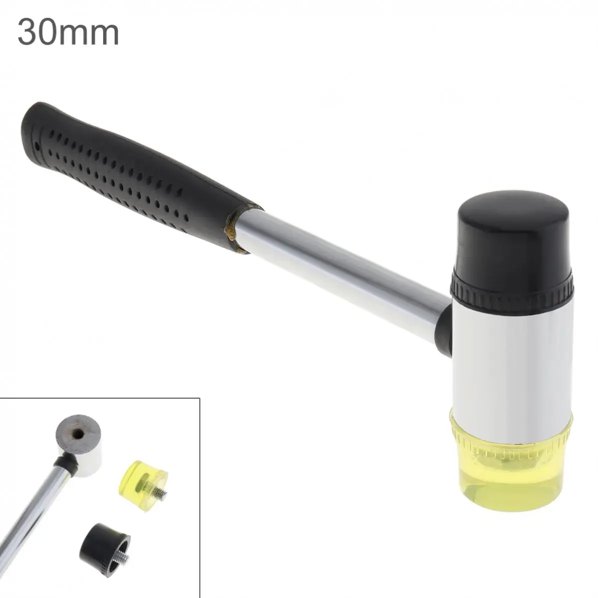30mm Rubber Hammer Double Faced Work Glazing Window Nylon Hammer with ...