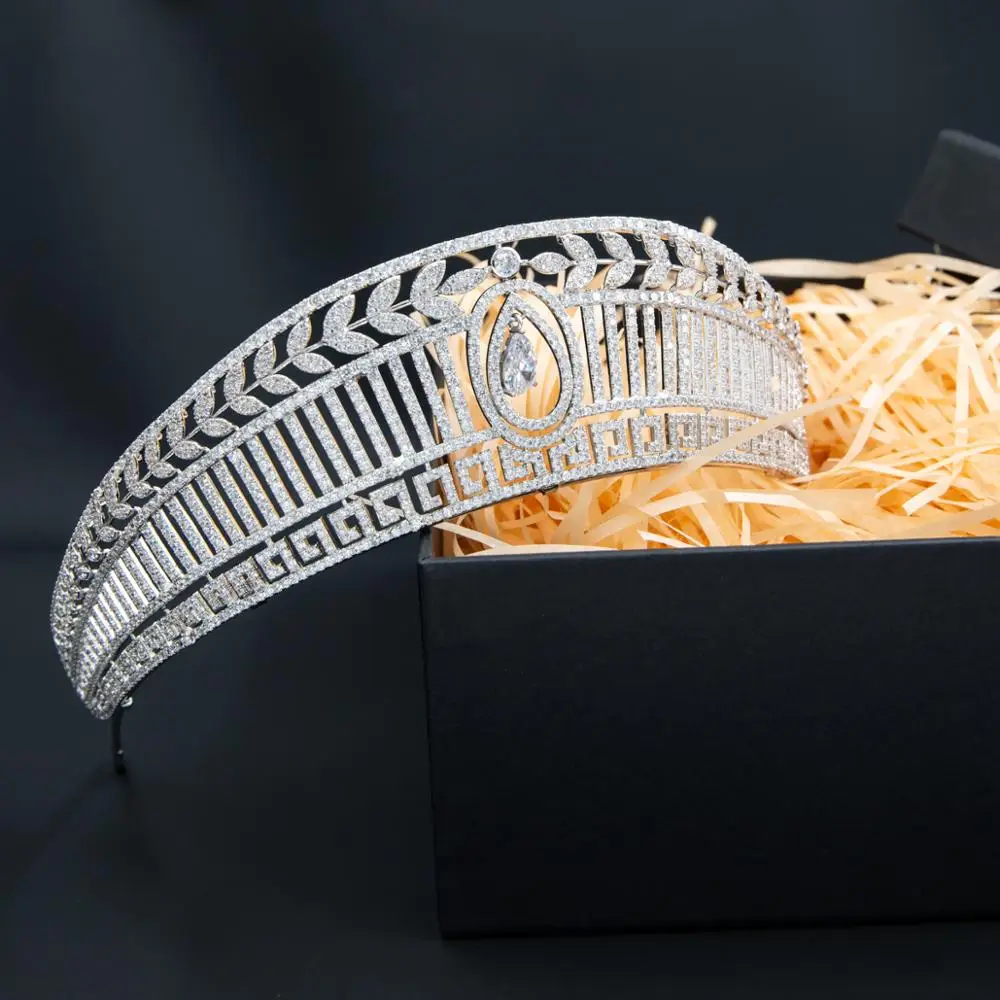 Cubic Zirconia Royal Replica Tiara