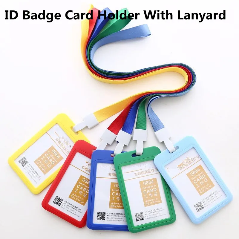 Double-Sided-Plastic-Vertical-And-Horizontal-ID-Badge-Card-Holder-ID ...