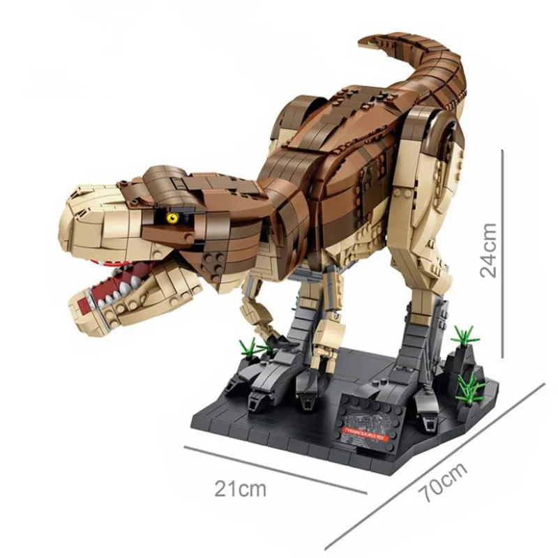 Large-scale Dinosaurs Building Blocks Models Jurassic Dinosaur Park ...