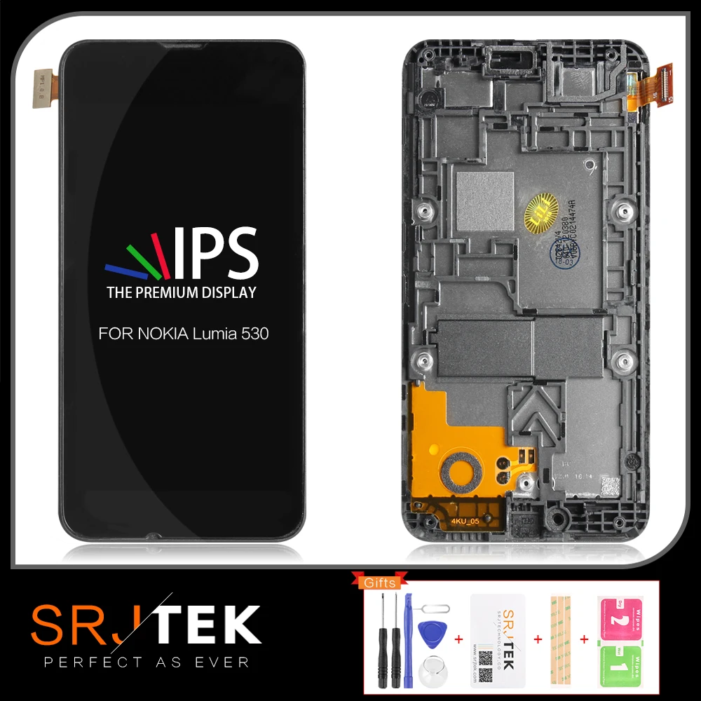 Sin píxeles muertos 4,0 "854x480 RM 1017 LCD para NOKIA Lumia 530 ...