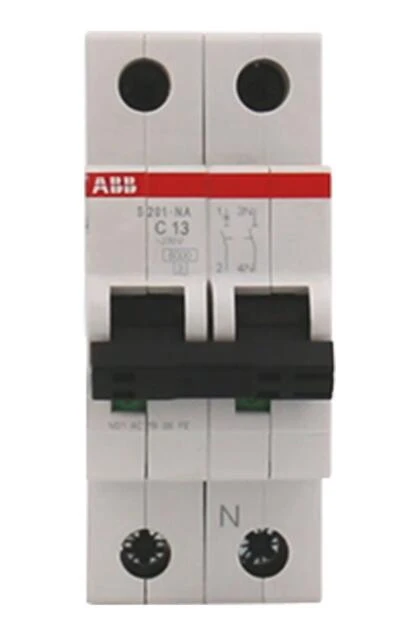 S202-C6 Miniature Circuit Breaker 2P C A, 47% OFF