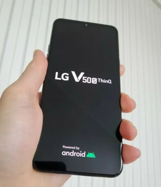 Original LG V50S ThinQ 5G V510N Smart Phone 6.4″ 8GB RAM 256GB ROM Octa Core NFC Snapdragon ...