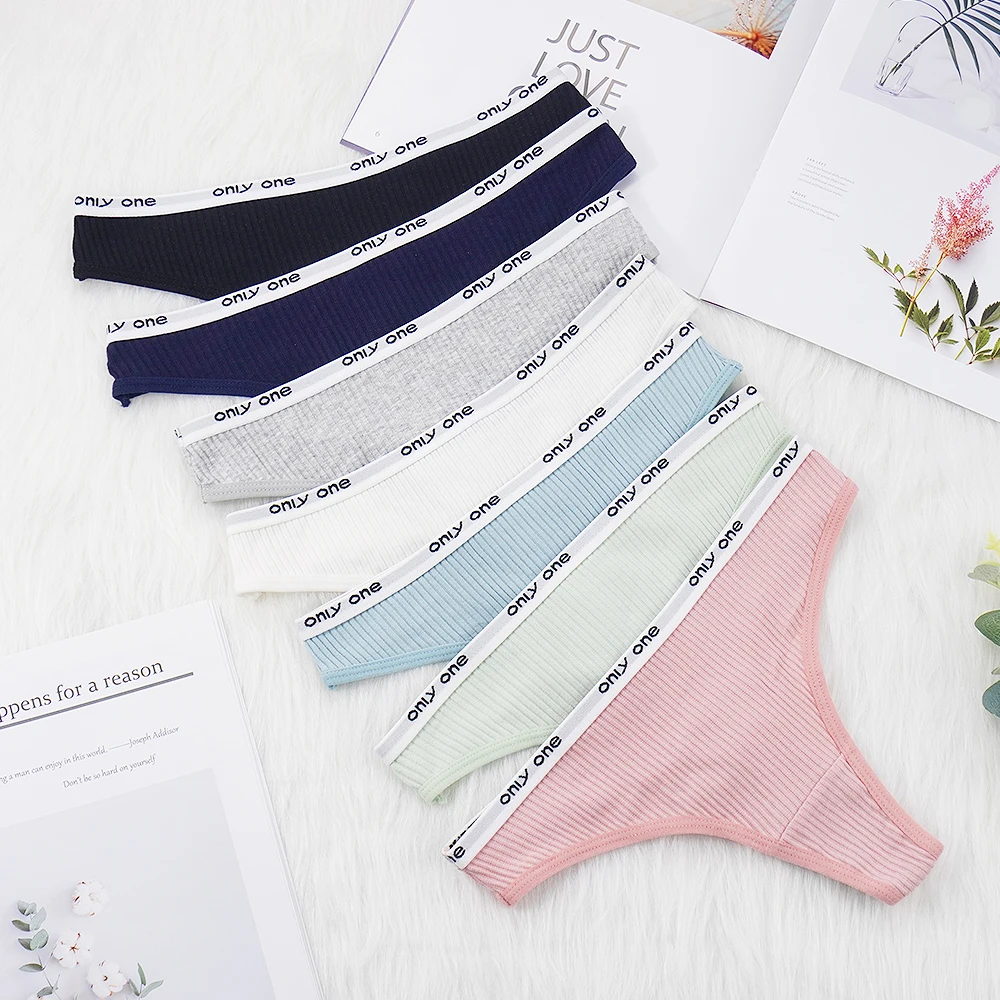 Calcinhas thongs para mulheres 3 tamanhos, lingerie feminina, biquíni ...