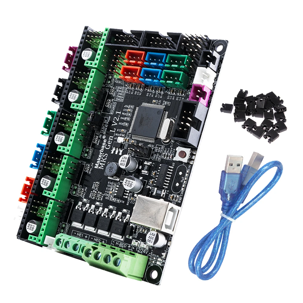 Ramps Mks Gen_l 2.1 3d Printer Motherboard Control Board Support ...