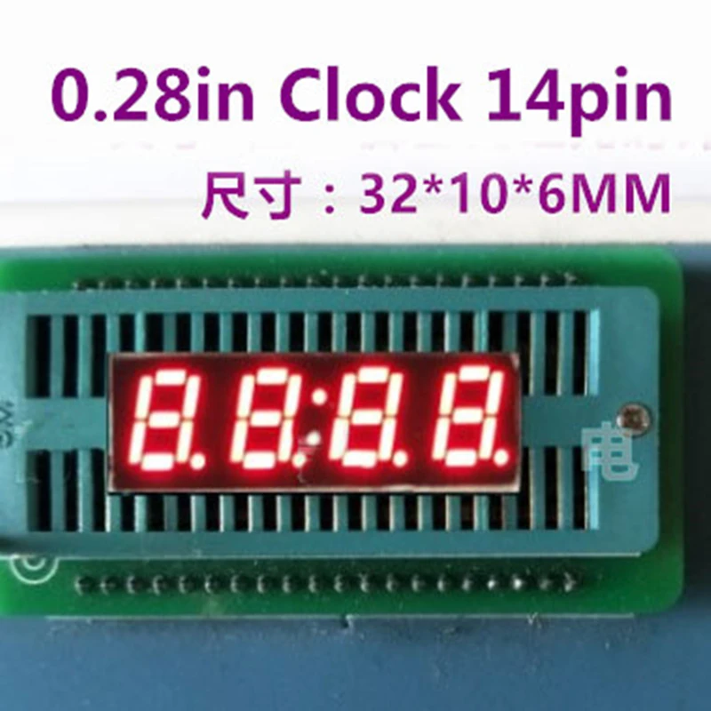 20pcs 4 Bit Common Cathode Anode 0.28" 0.28in Digital Tube 0.28 Inch ...