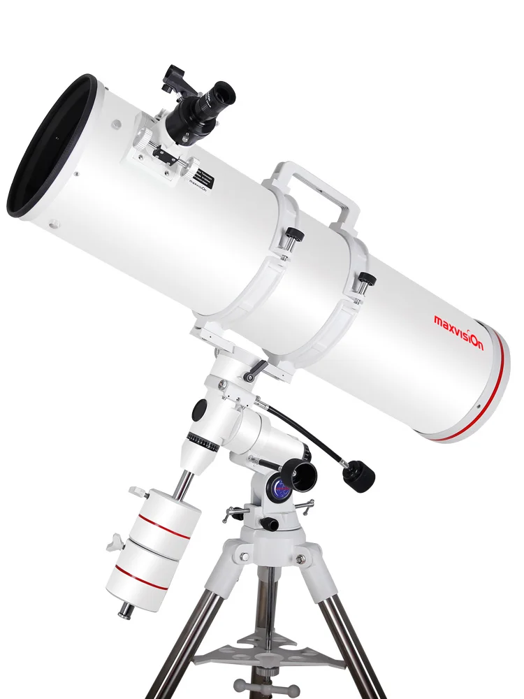 Telescopio astronómico Maxvision 203/1000 con trípode, reflector ...