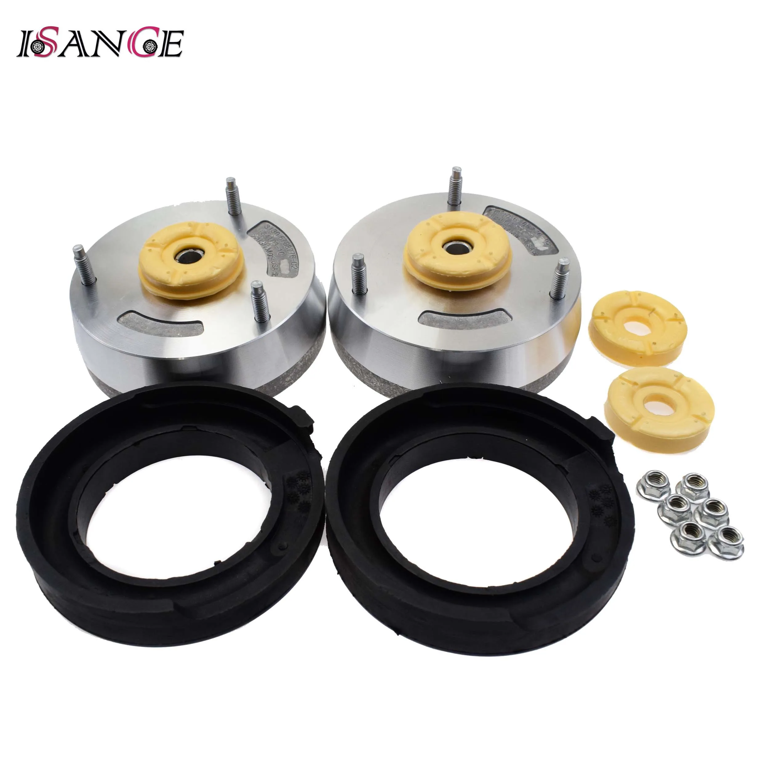 Front left Right Strut Shock Mount Mounts & Upper Lower Support For BMW ...