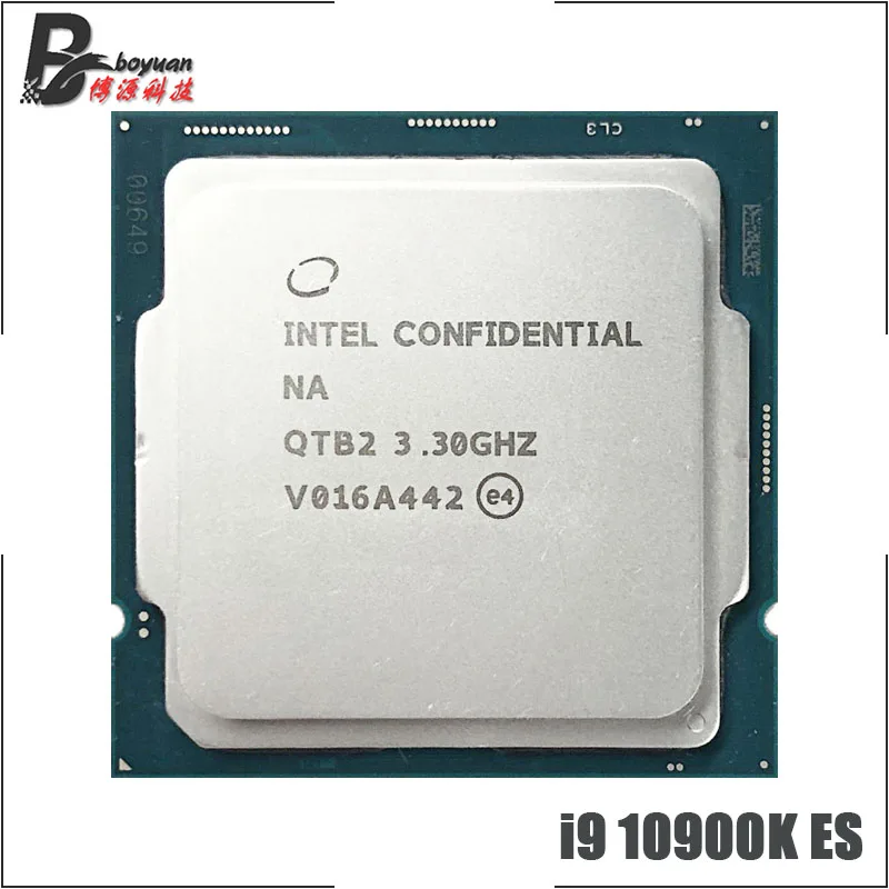 Intel Core i9 10900K es i9 10900K es QTB2 3,3 GHz 10 Core 20 Hilo de ...