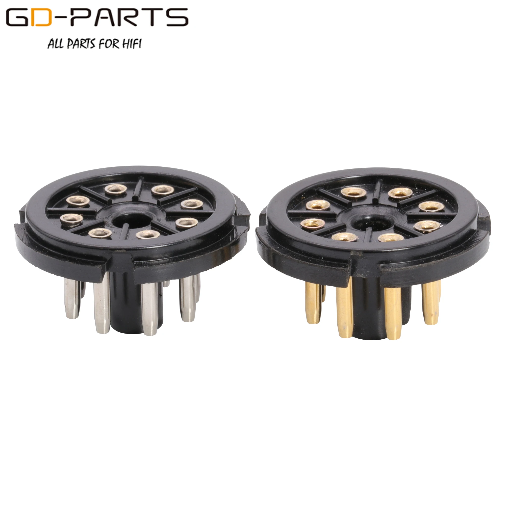 OCTAL TUBE BASE 8pin Gold Tin Plated Vacuum Tube Octal Sockets Base for ...