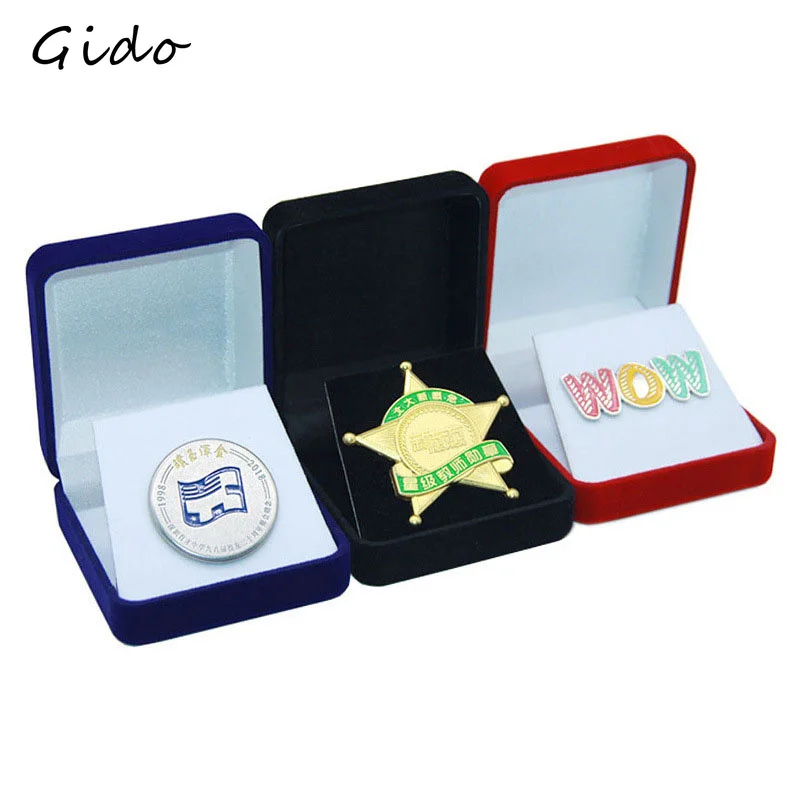 Jewelry-Brooch-Storage-School-Emblem-Holder-Case-Badge-Medal-Packaging ...
