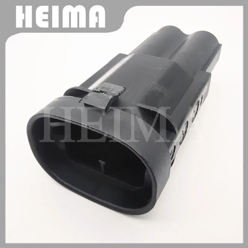 1 set te amplificador 8mm sellado 2 pin macho conector impermeable auto ...