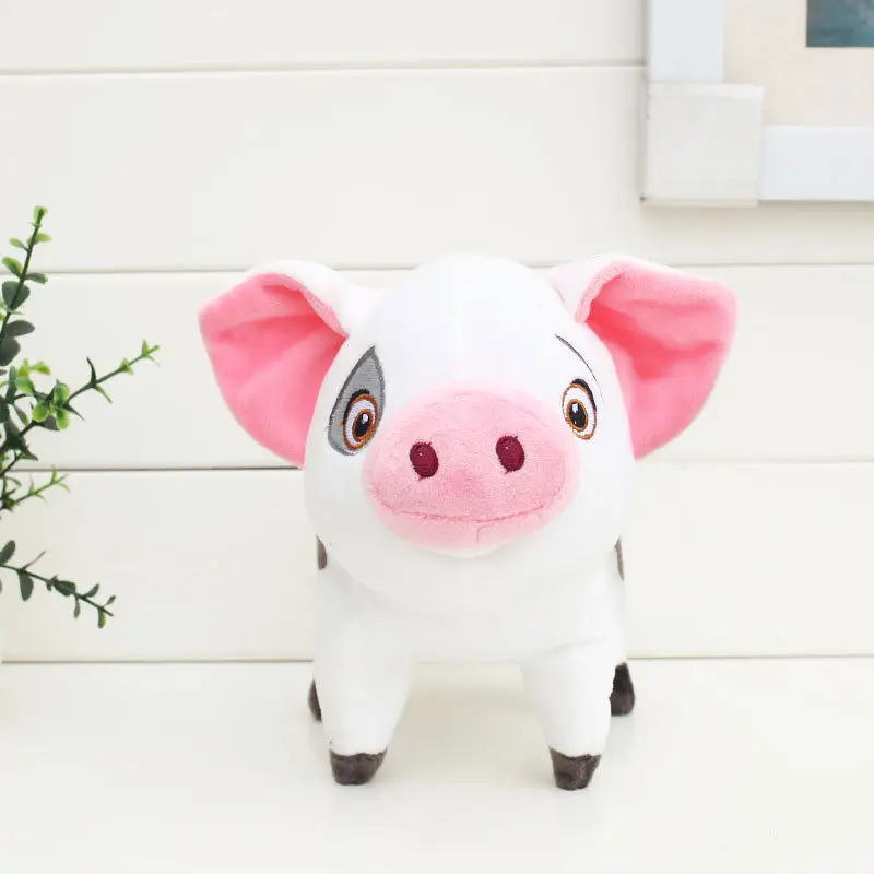 Peluches de princesa Moana para niños, muñecos de peluche de cerdo rosa ...