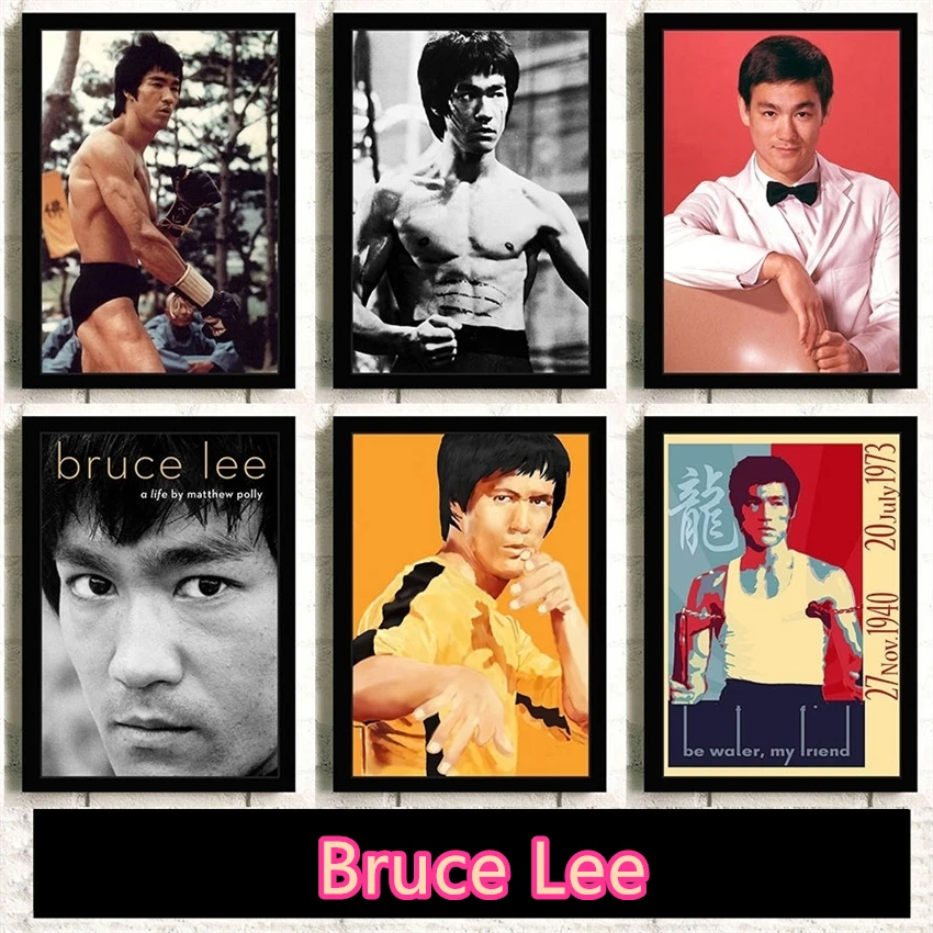 Retro-poster-retro-Bruce-Lee-nostalgic-classic-old-movie-poster-bar ...