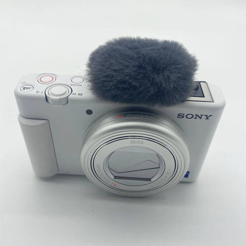 Blue Mantis Dead Cat Hot Shoes And Furry Windscreen For Sony ZV 1 Vlog ...