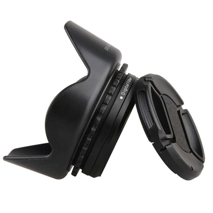 Camera Lens Filter Adapter Ring Metal Fa-dc58e To 58mm Female Thread ...