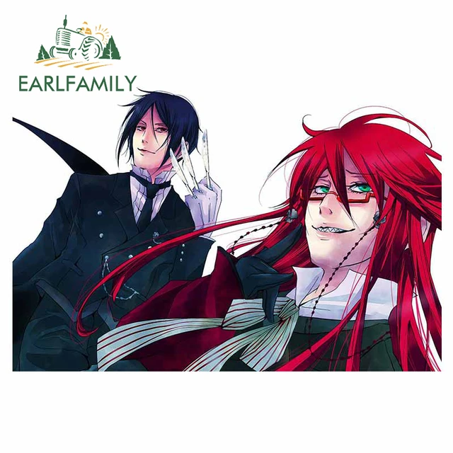 Black Butler Sebastian And Grell Wallpaper