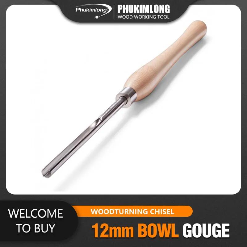 M2 HSS 12mm Bowl Gouge Wood Working Tools Wood Turning Chisel|Turning ...